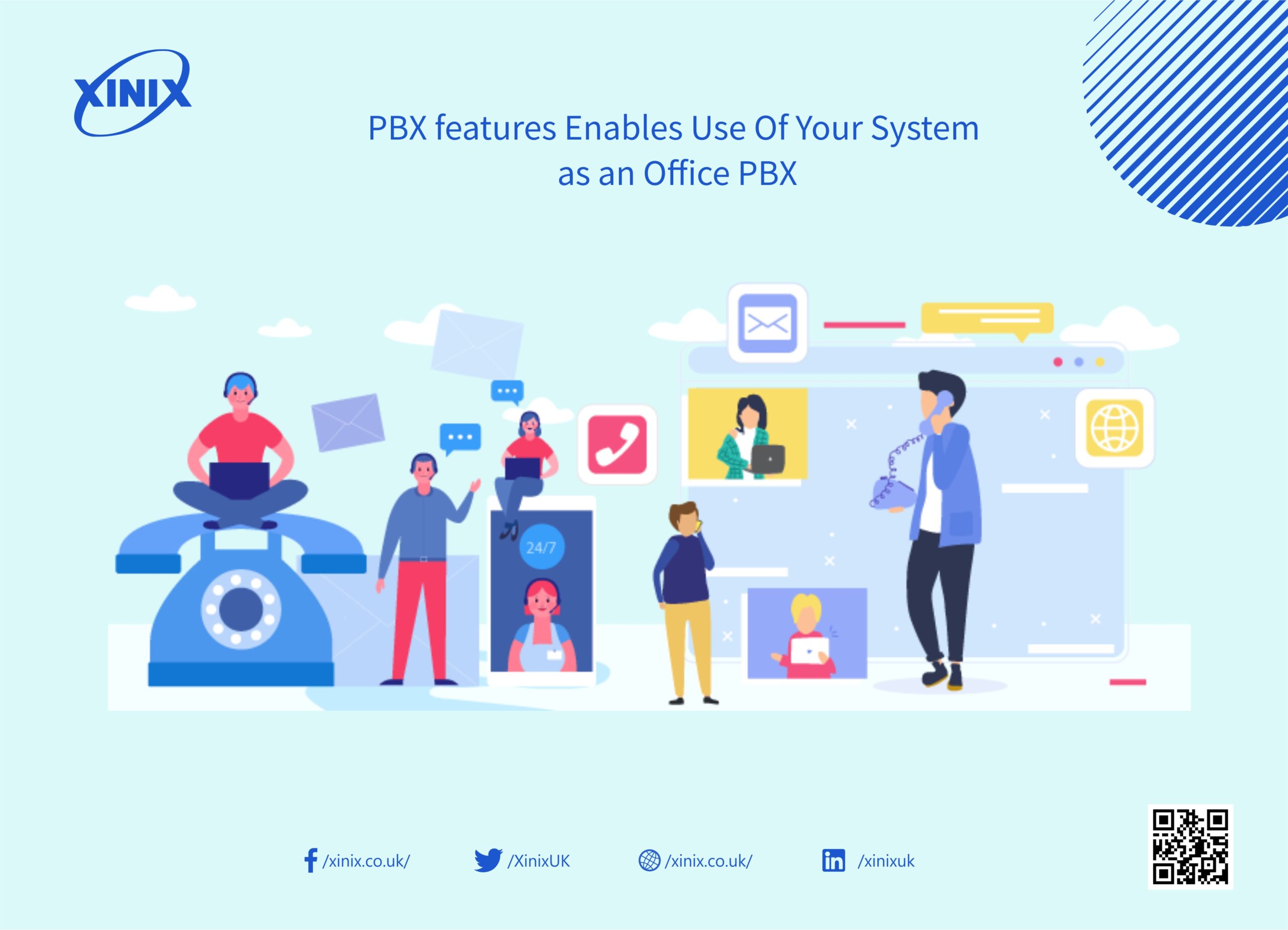 PBX features Enables Use Of Your System as an Office PBX - XINIX